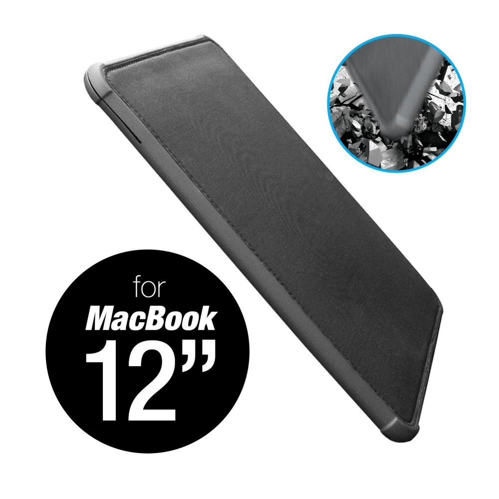Capdase ProKeeper Bumper Slipin for 12 Laptop, Macbook 12 (Black ...