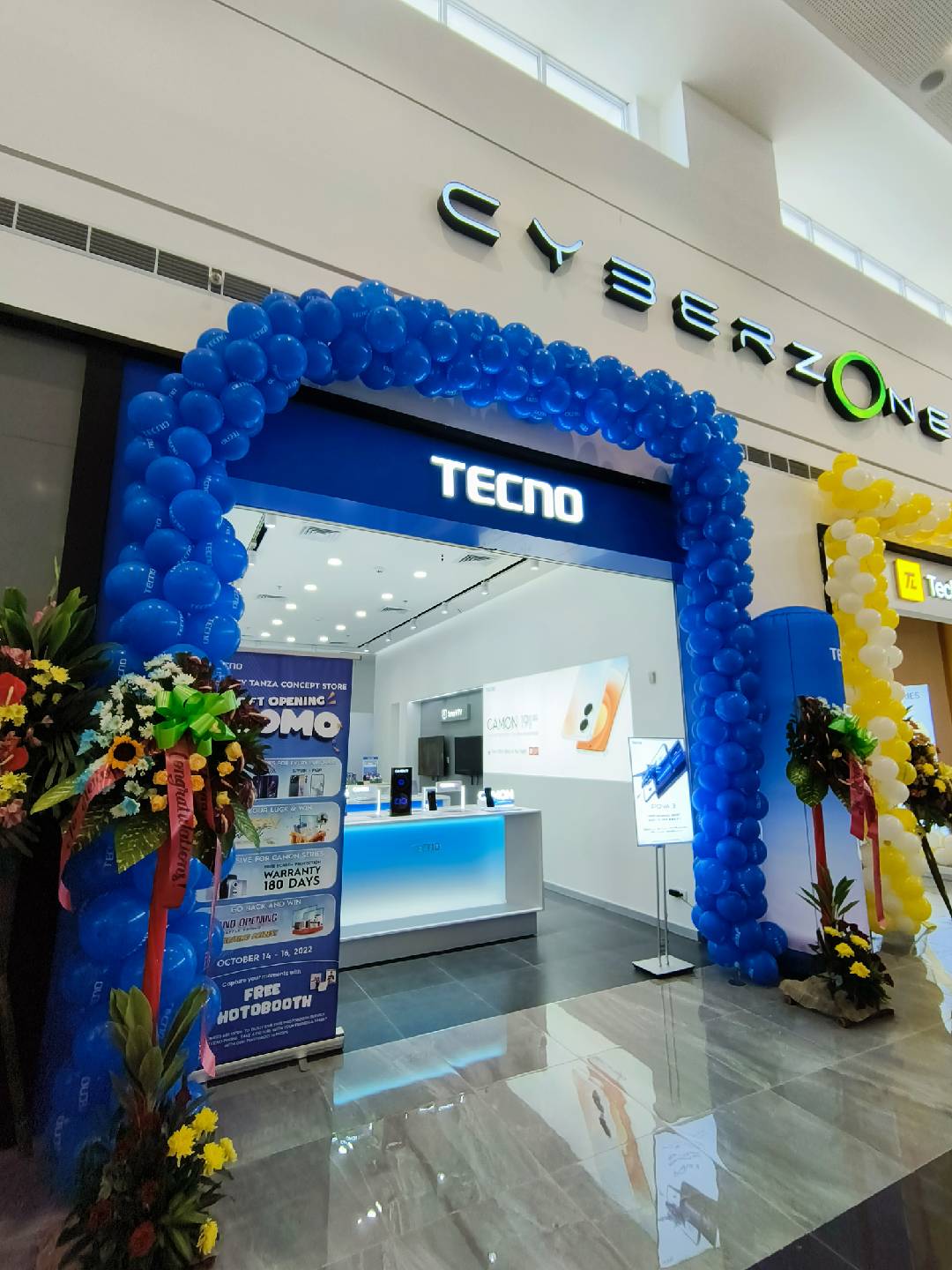 Biggest TECNO Experience store in PH, NOW OPEN!