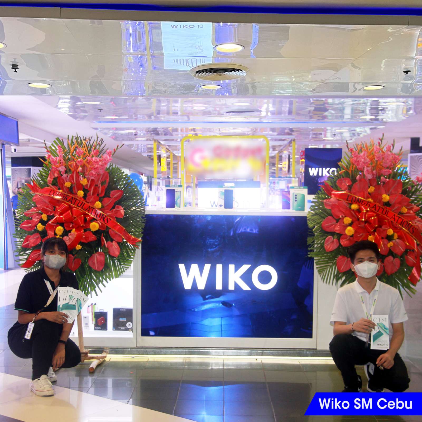 WIKO lands its first Experience Kiosk in SM City Bacolod and its 2nd in ...